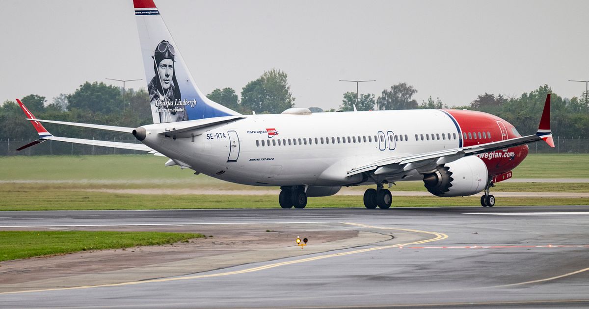 Norskt evakueringsflyg har landat i Oslo