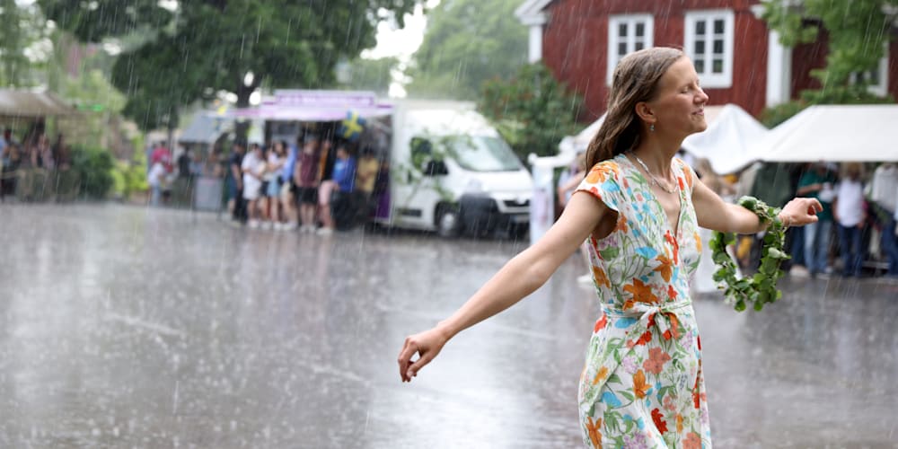 Nu väntas kallare väder: ”Klassisk svensk sommar”