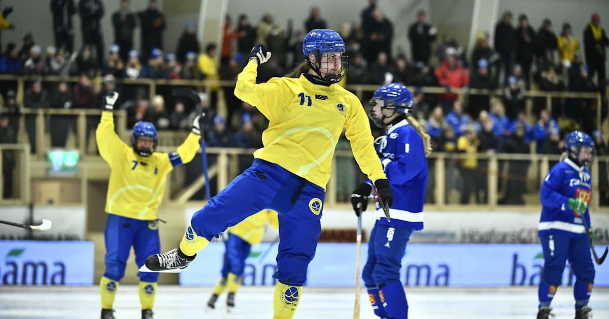 Svenskt VM-guld i bandy – krossade Finland i finalen