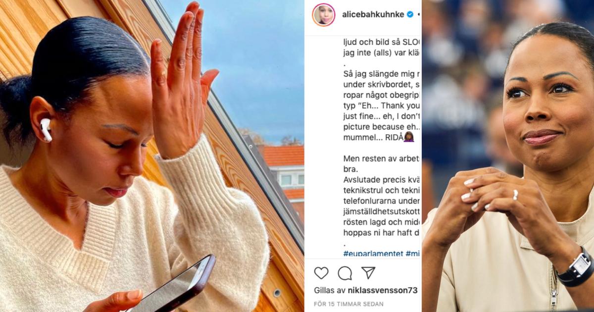 Alice Bah Kuhnke Deltog Naken I Eu Möte ”ridÅ”