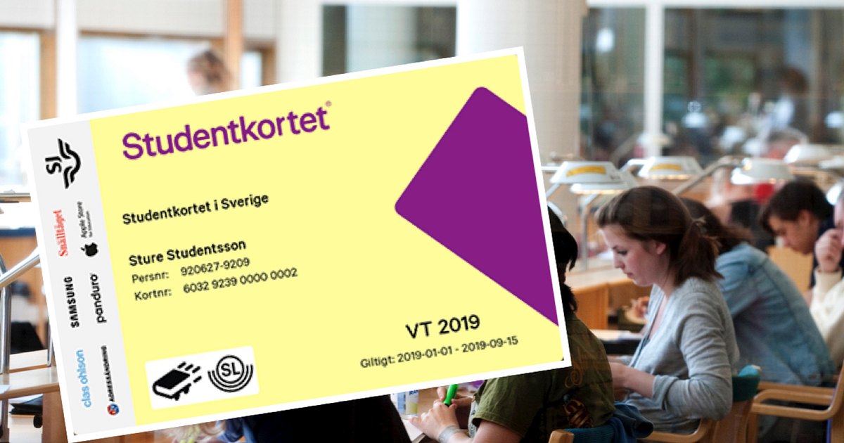 Studentkortet aktivera