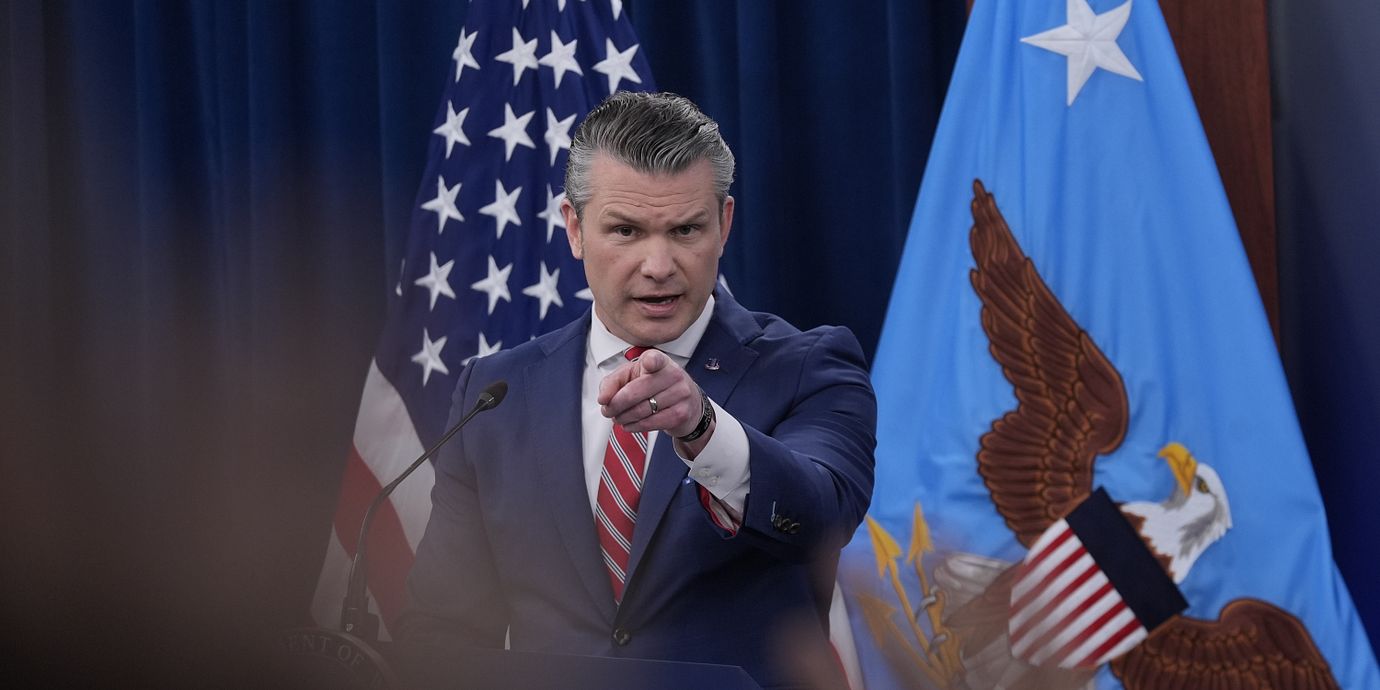 Pentagon portar journalister från pressrummet