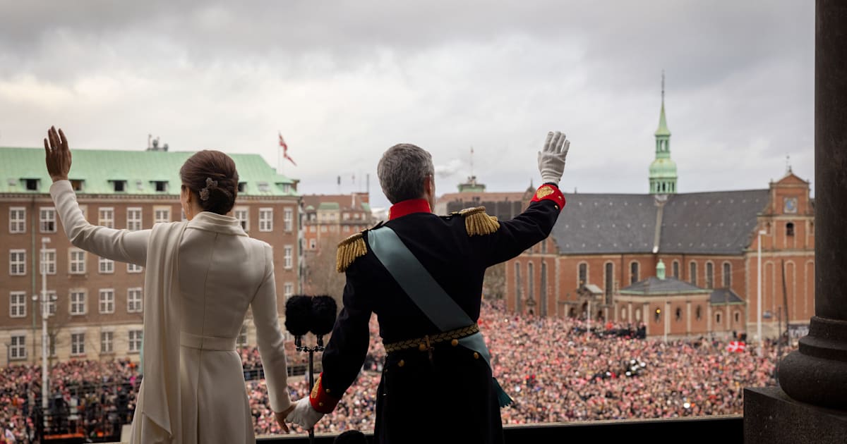 Danska kungaparets första statsbesök: Sverige