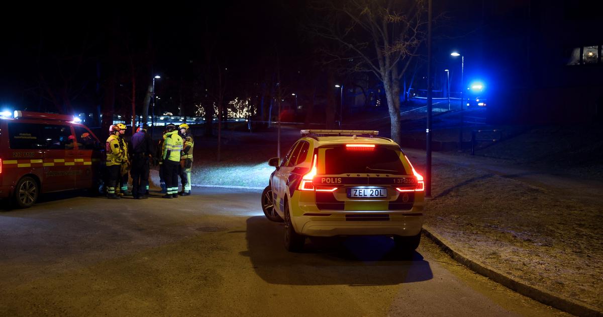 Misstanken Någon Hällde Bensin Genom Brevinkastet