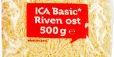 Ica återkallar riven ost efter listeriafynd
