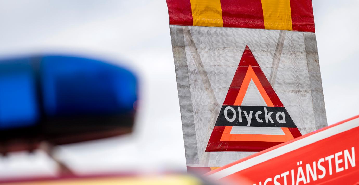Olycka på E4 i Solna – ”stor påverkan” på trafiken Olycka på E4 i Solna – ”stor påverkan” på trafiken