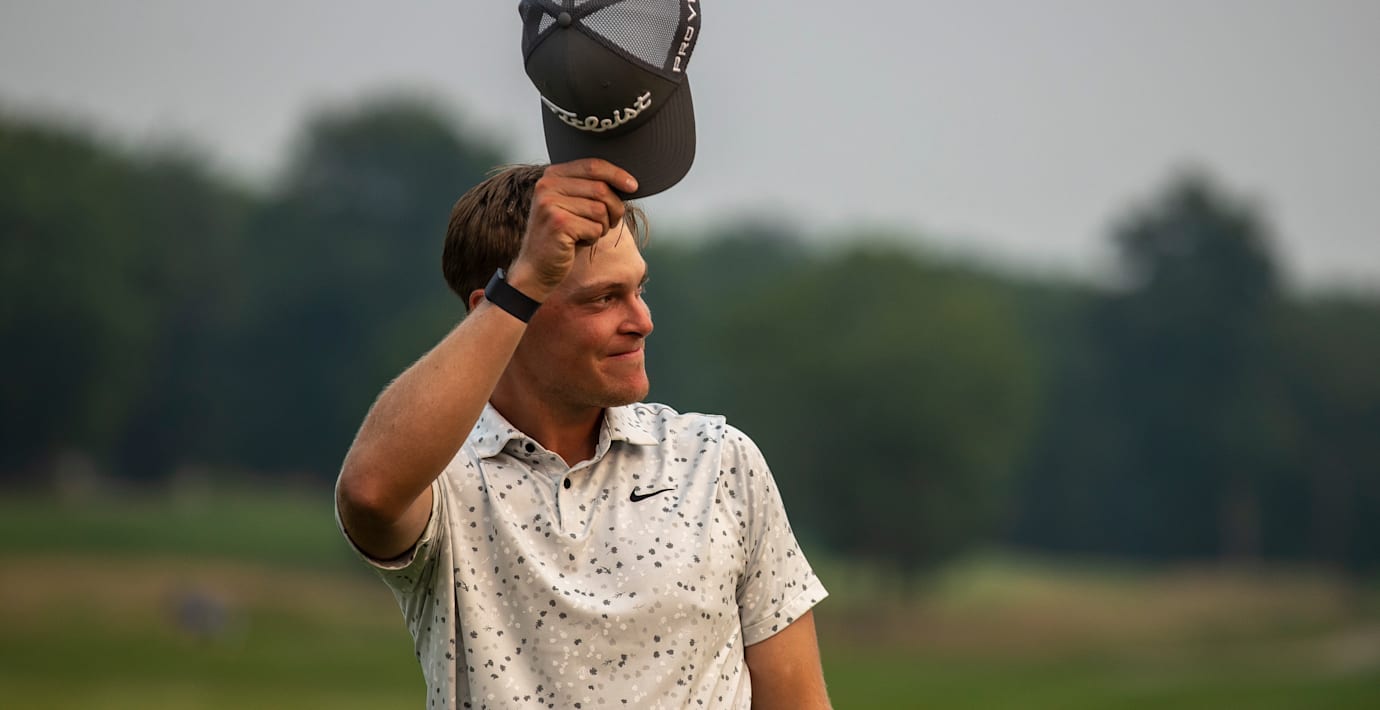 Norrman tog hem första PGA-titeln: ”Saknar ord”