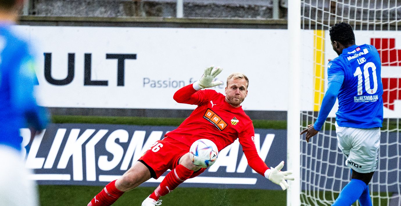 Abrahamsson såg till att Häcken undvek kvalfiasko