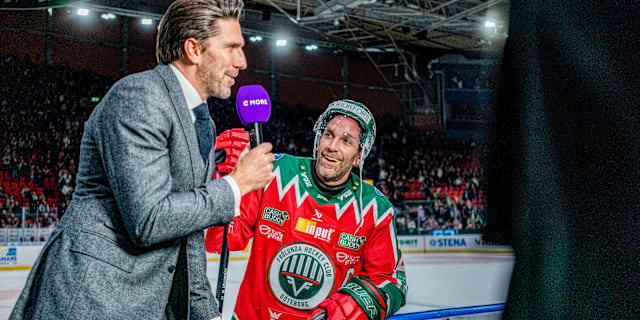 Henrik Lundqvist hyllades kungligt i Scandinavium